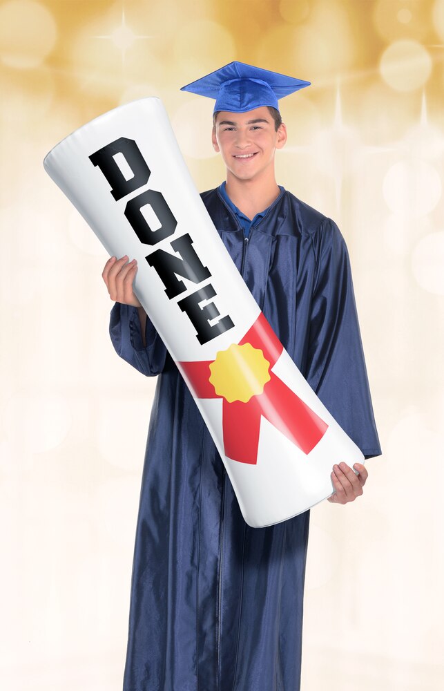 Giant Inflatable Diploma Photo Prop | Party City