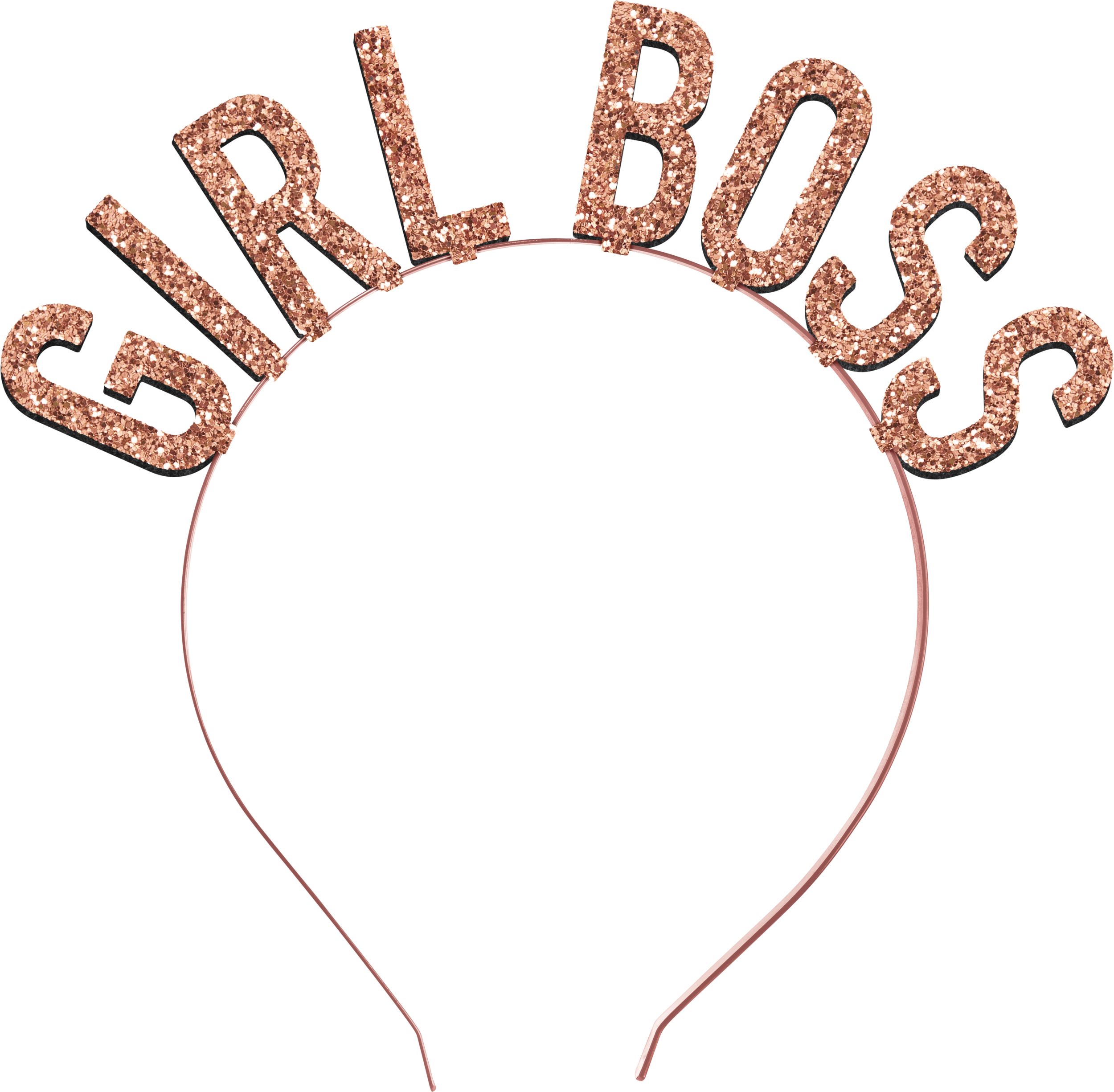 Girl Boss Headband, Glitter | Party City