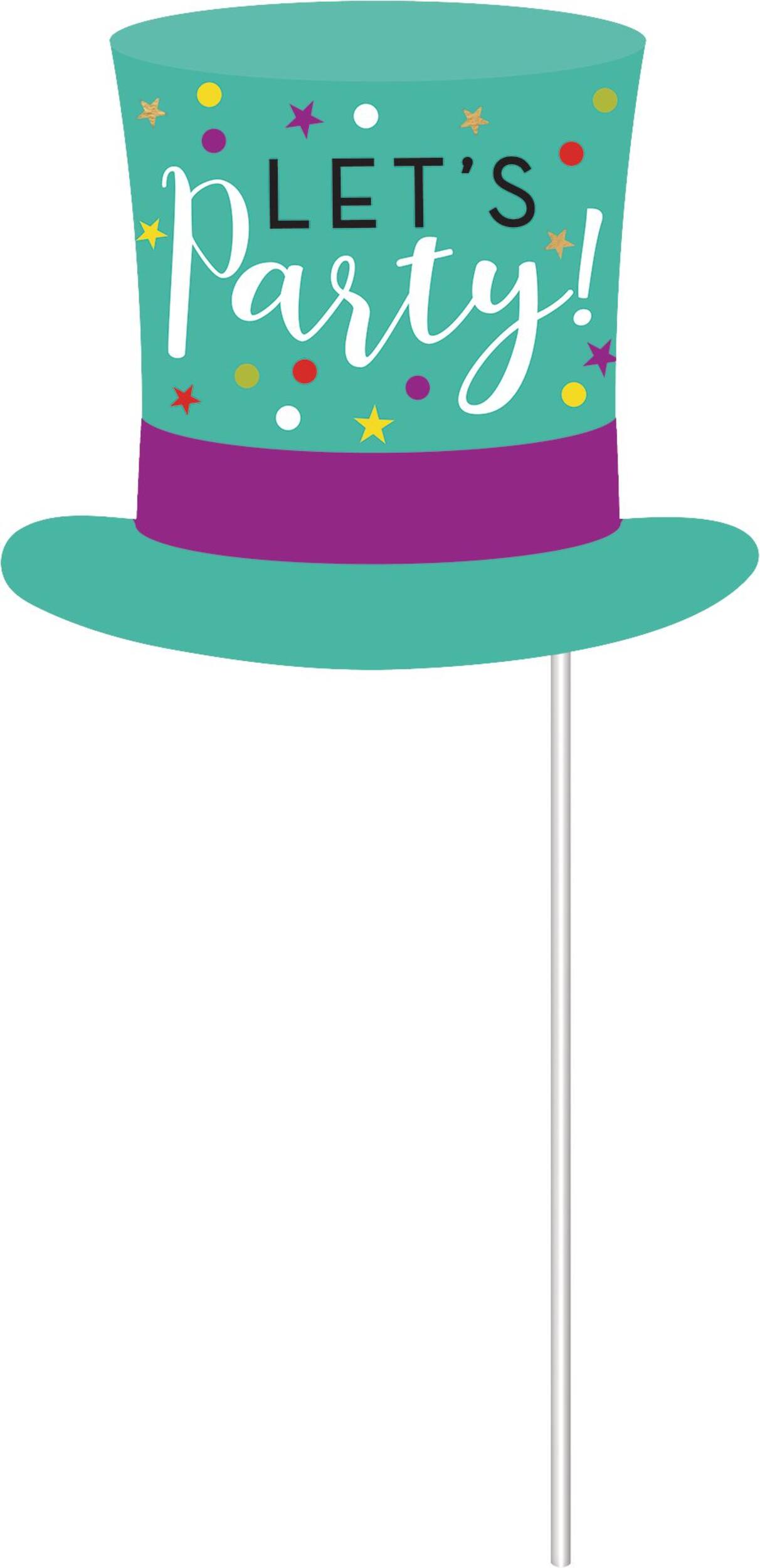 Bright New Year's Eve Photo Booth Props, 13-pc | Party City