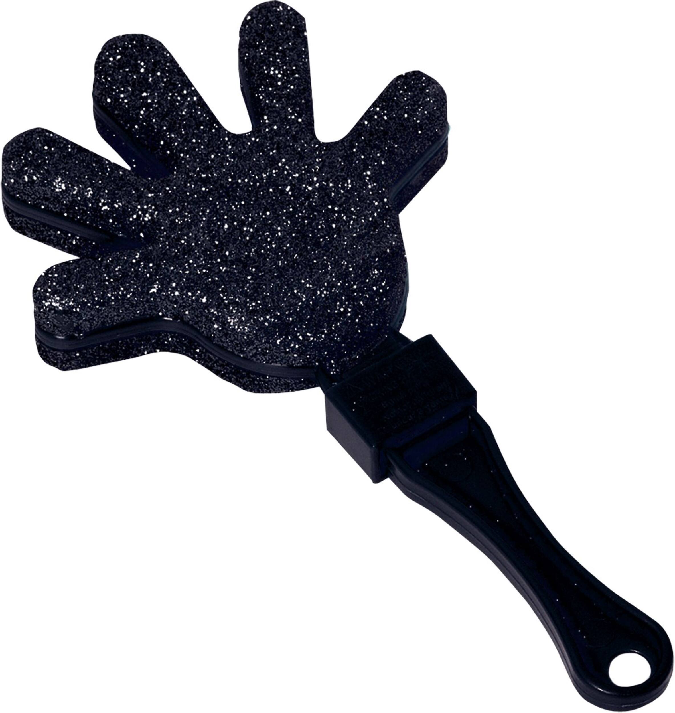 Glitter Hand Clapper Noisemakers, Black/Gold/Silver, 12-pk, for New ...