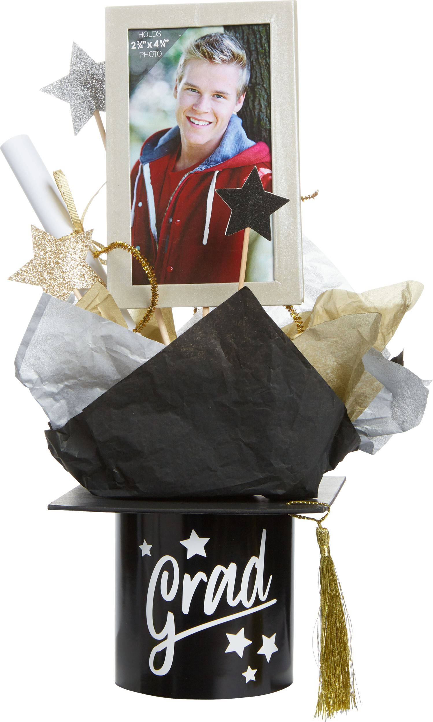 "Grad" Grad Cap DIY Customizable Sign Table Centerpiece Decoration ...