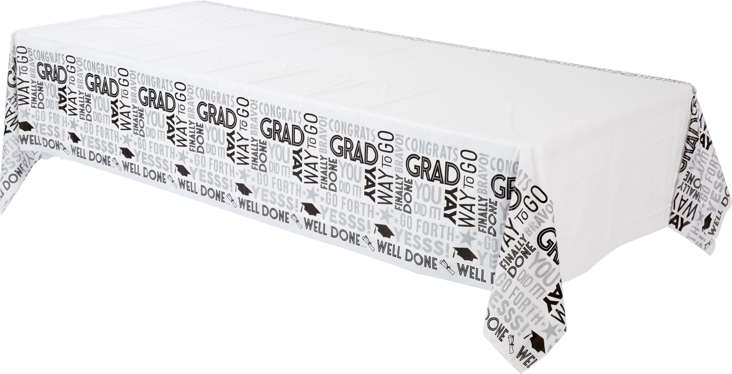 Grid Graduation Table Cover | Party City