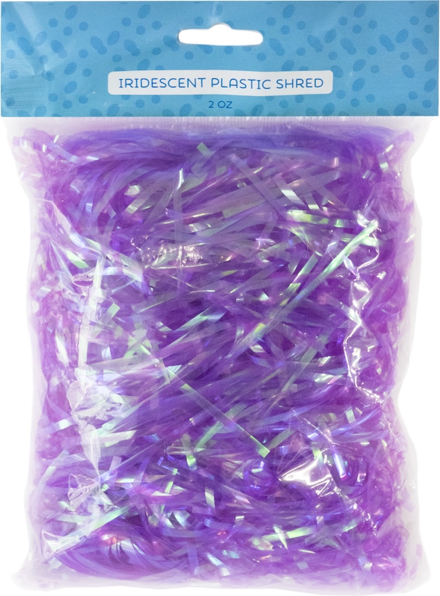 Iridescent Plastic Easter Grass | Party City