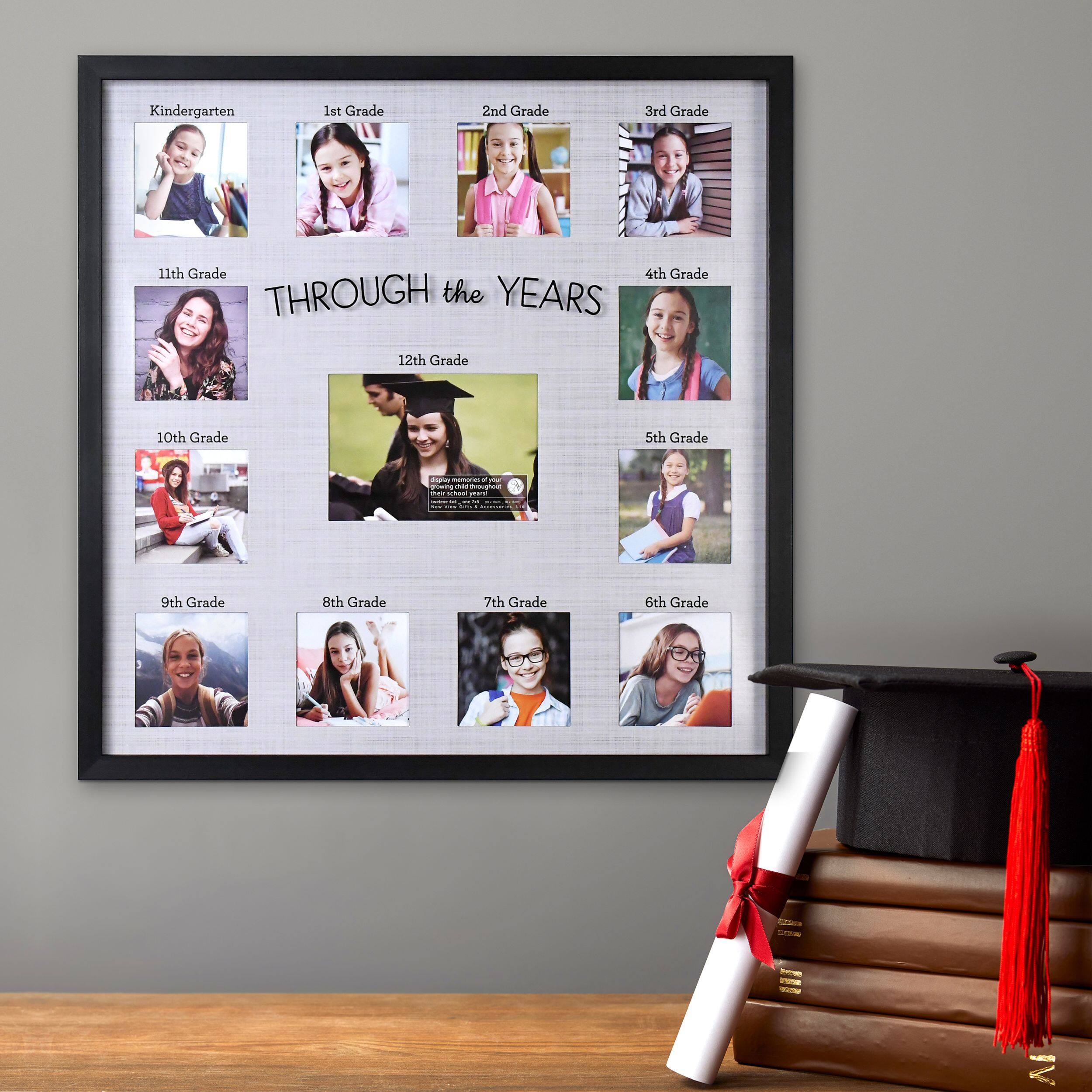 Through the Years High School Graduation Photo Collage Frame | Party City