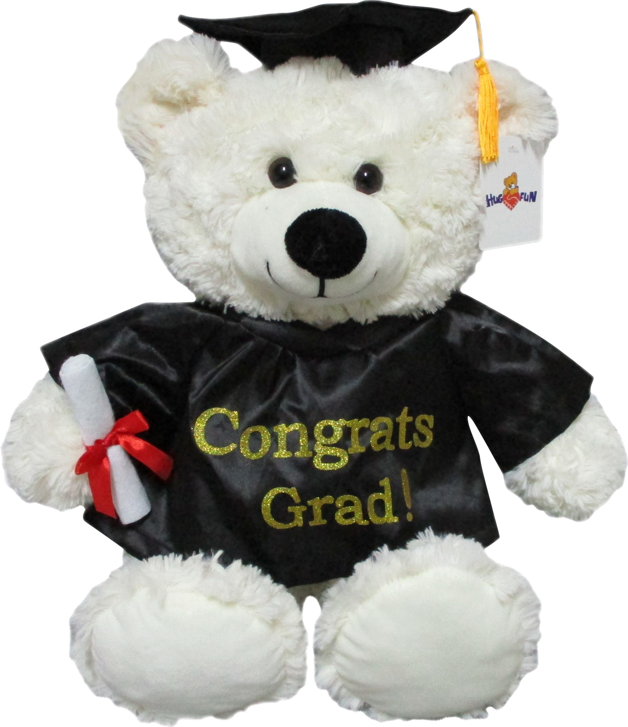 Black White Graduation Teddy Bear Party City